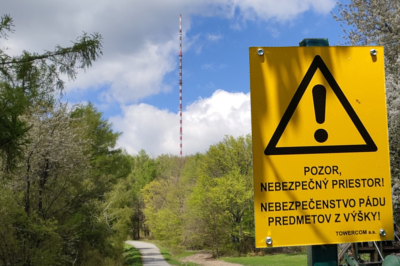 Technici lezú na Dubník: Na najvyššej stavbe Slovenska menia antény ...