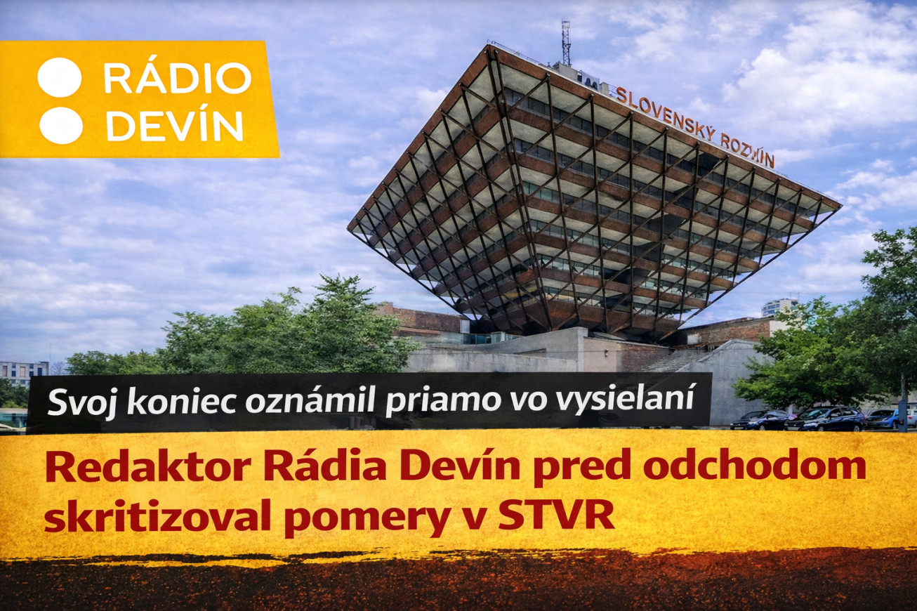 Svoj koniec oznámil vo vysielaní. Redaktor Rádia Devín pred odchodom ...