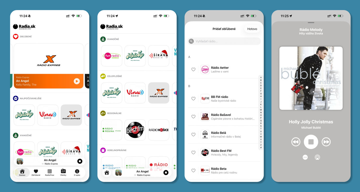 Radia.sk pre iOS: Všetky stanice v jednej appke s úplne novým dizajnom ...